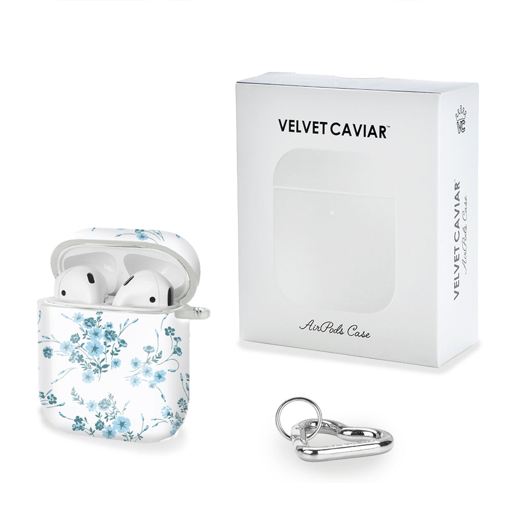 French Blue Floral AirPod Case – VelvetCaviar.com