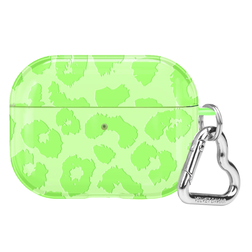 Key Lime Leopard AirPod Case – VelvetCaviar.com