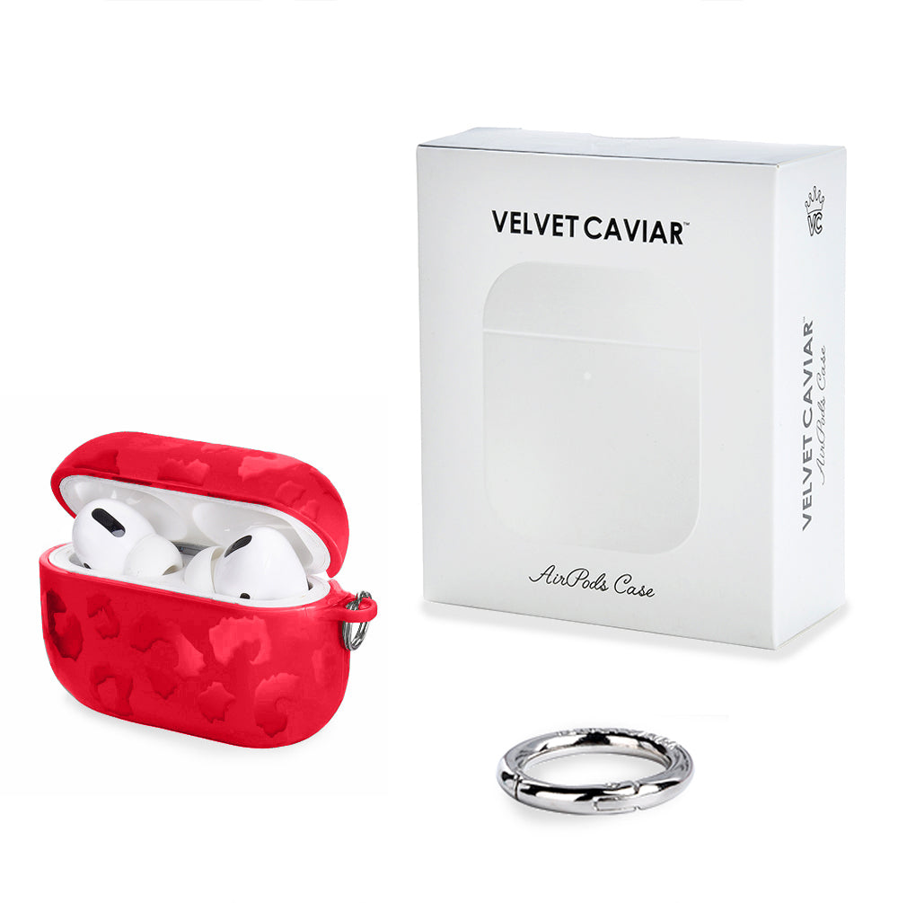 Red Hot Leopard AirPod Case – VelvetCaviar.com