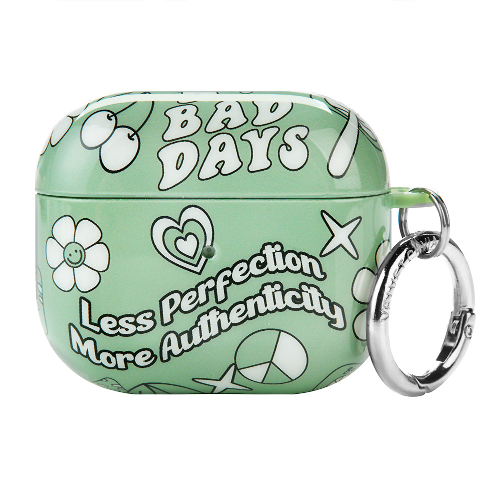 Good Vibes Matcha AirPod Case – VelvetCaviar.com