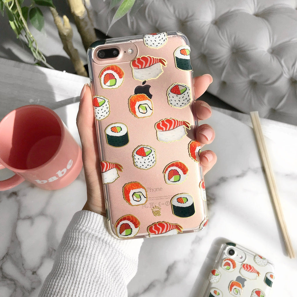 Sushi Clear iPhone Case – VelvetCaviar.com