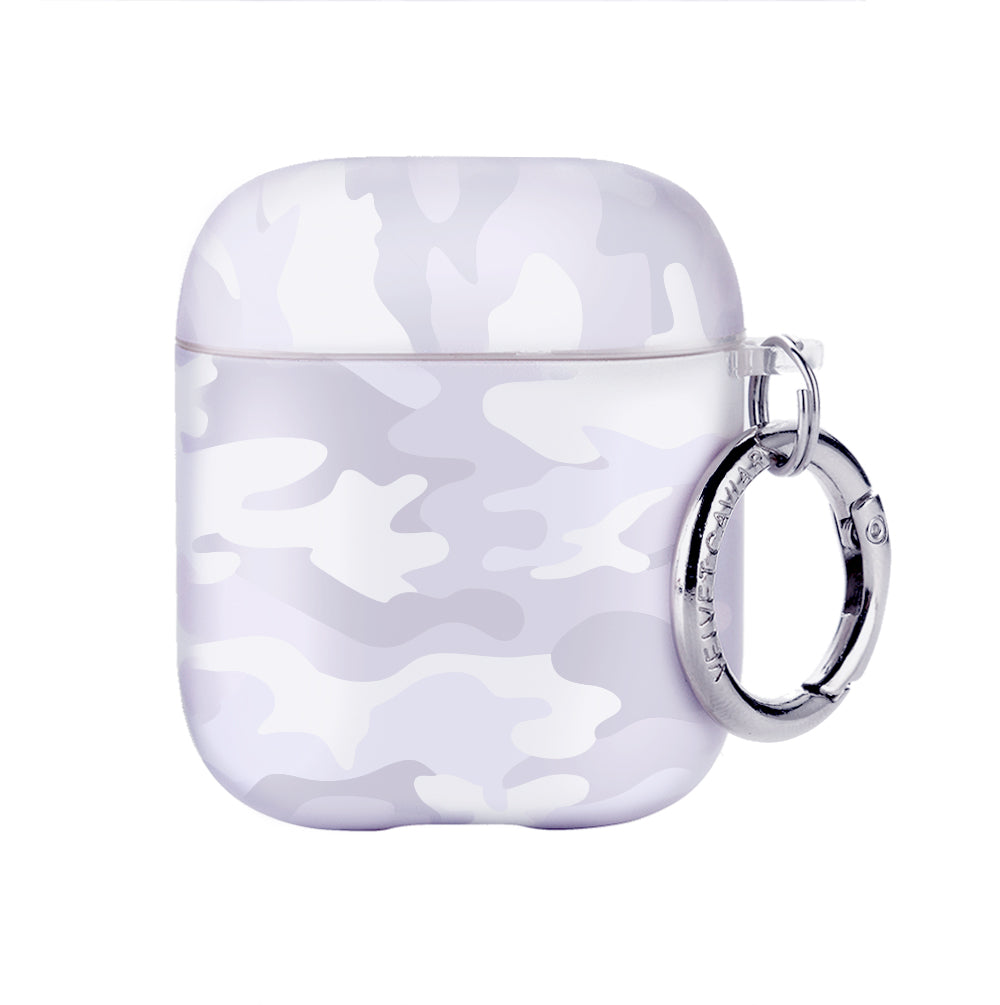White Clouds Camo Airpods Case – VelvetCaviar.com
