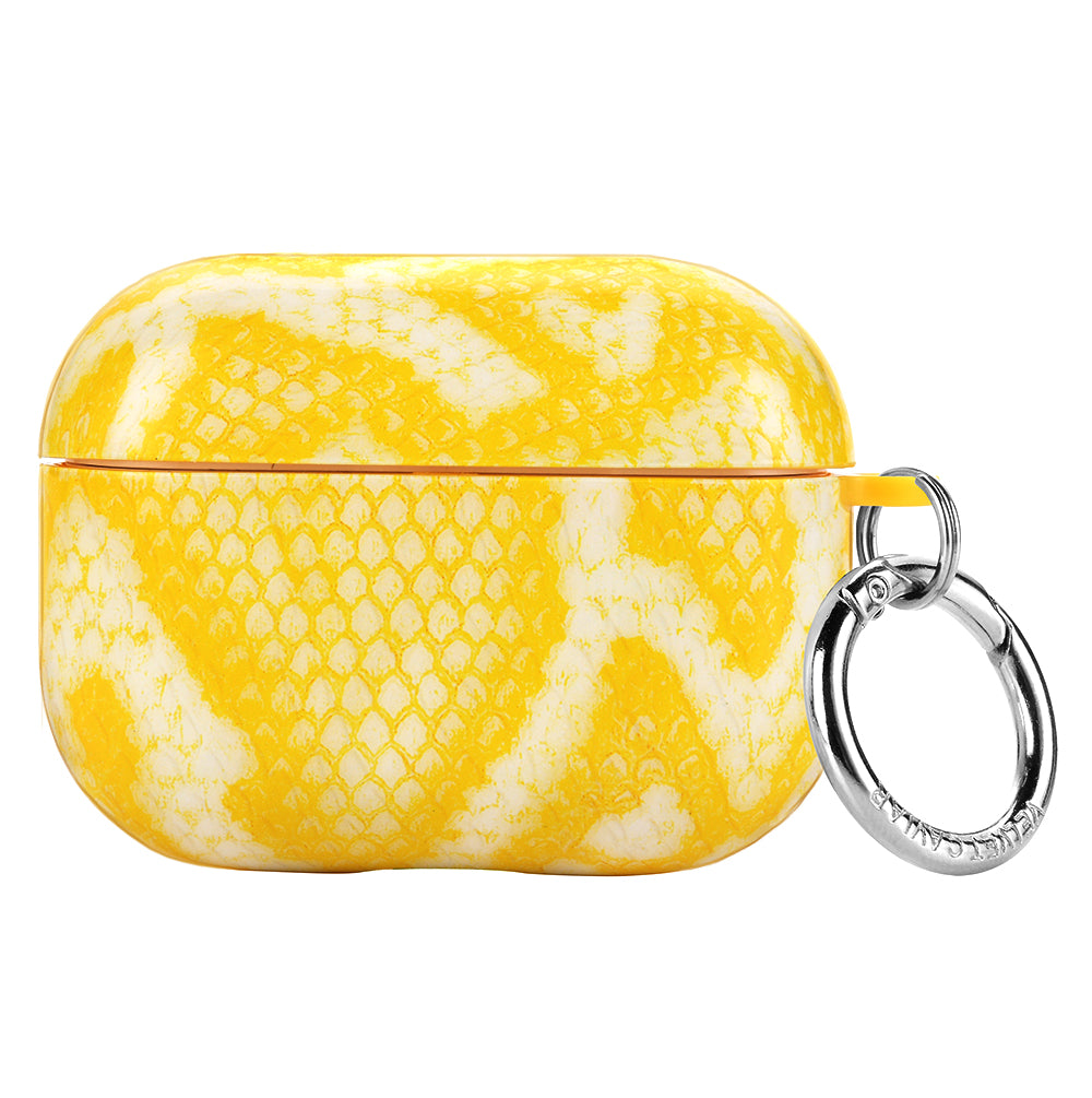 Yellow Snake Airpods Case – VelvetCaviar.com