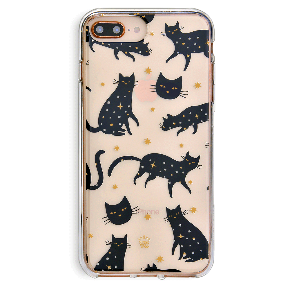 cute cat pattern phone case