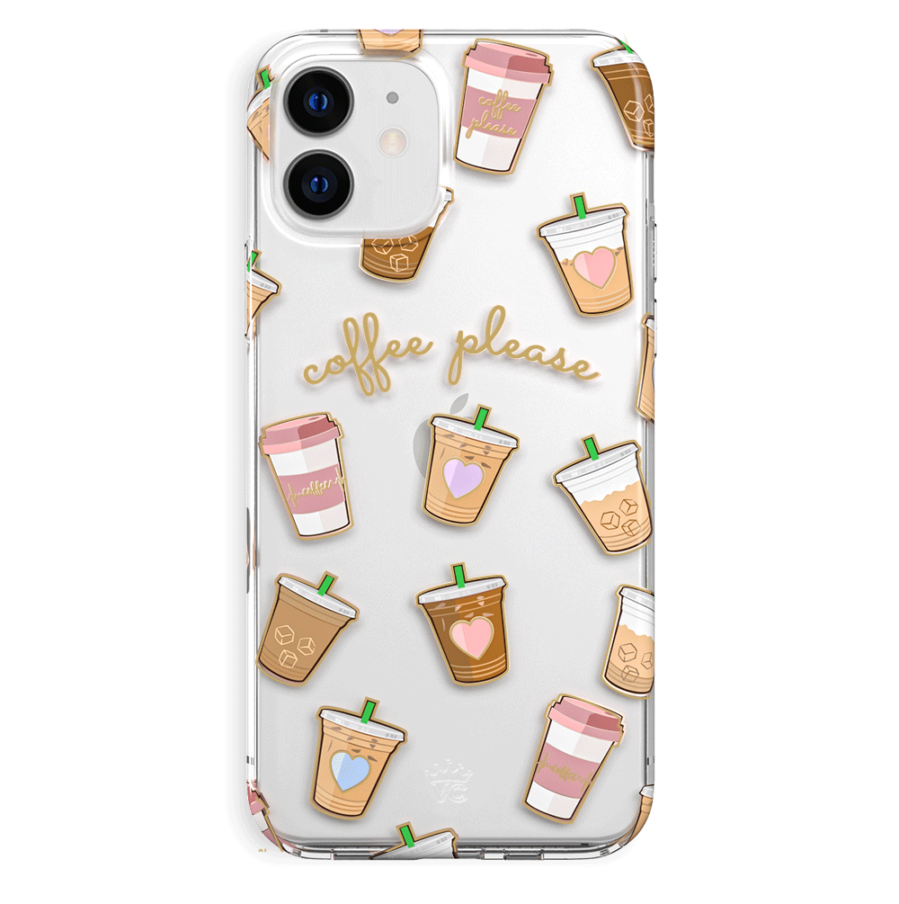 Coffee First iPhone Clear Case – VelvetCaviar.com
