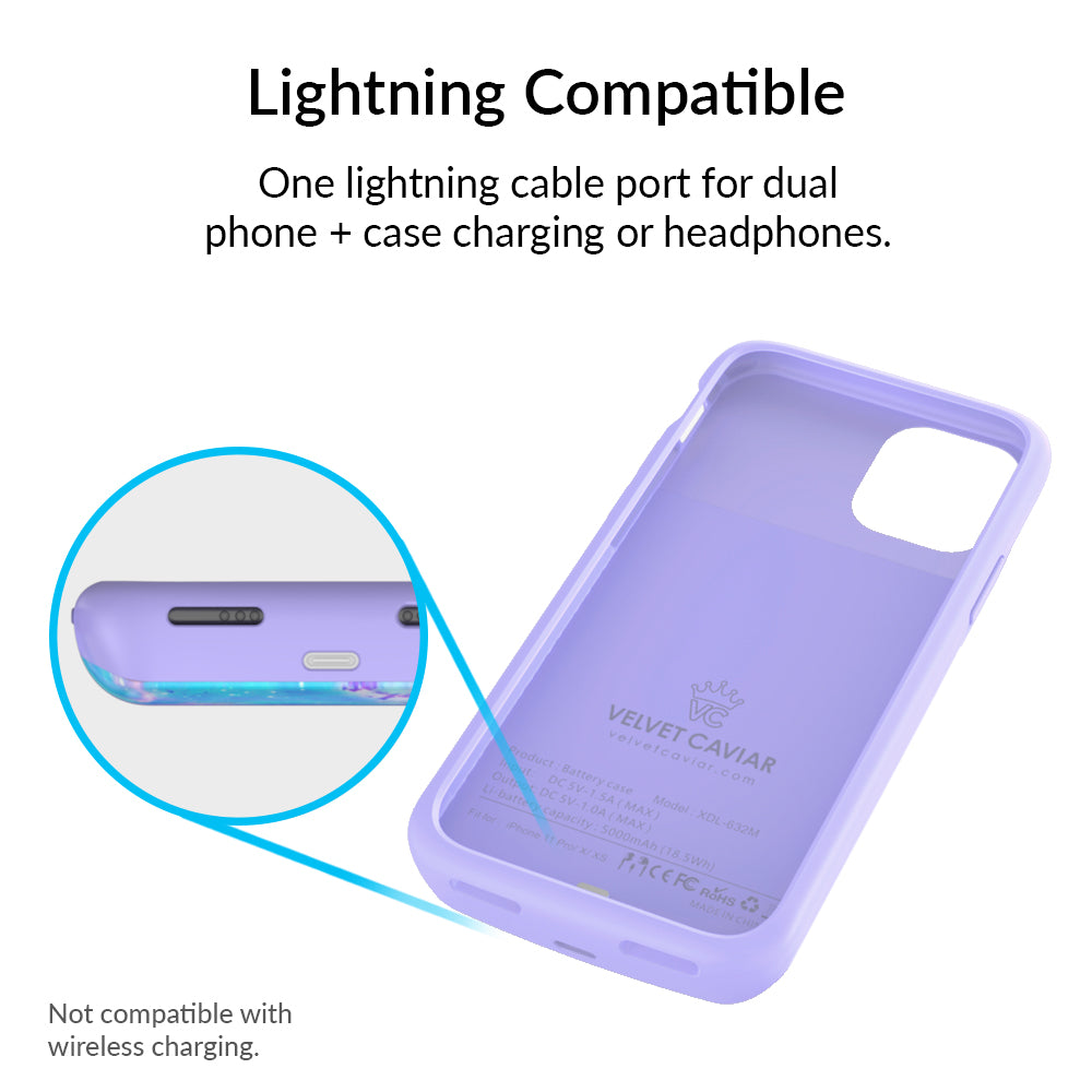 Galaxy IPhone Charging Case – VelvetCaviar.com