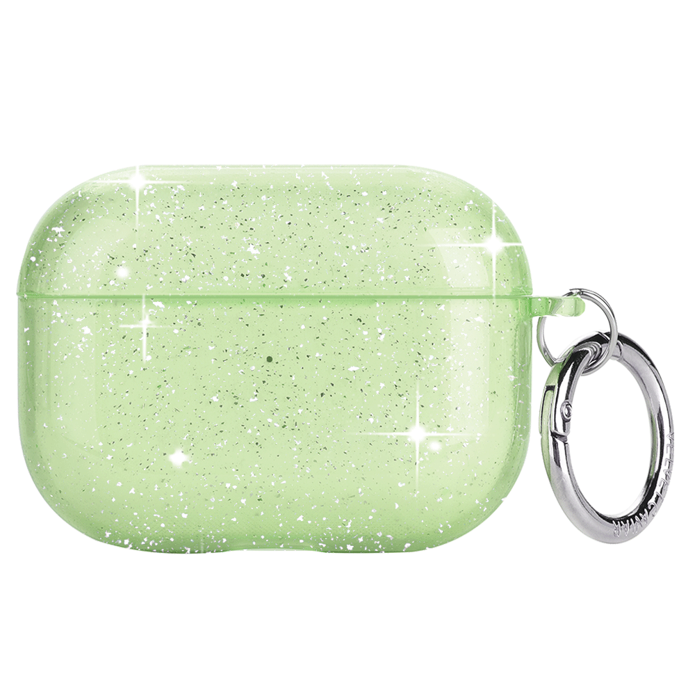 Lime Stardust AirPod Case VelvetCaviar lime-stardust-airpod-case-velvetcaviar